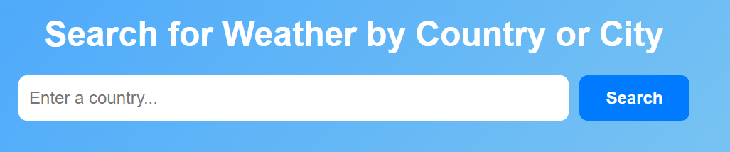 WeatherNow - Your go-to web app for real-time weather updates and ...
